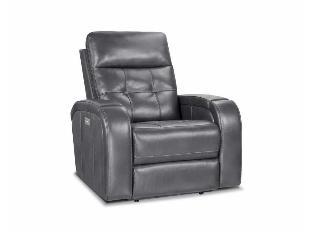 BarcaLounger 9PHL-1190-3750-94 Claremont Power Recliner Rainer Storm ...