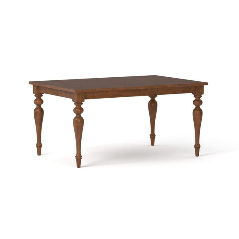 Bassett Furniture 4022-4060LF1 Amelia Maple Rectangle Leaf Table ...