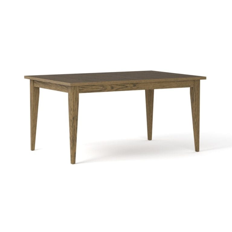 Bassett Furniture 4122-4060LC1 Louisa Oak Rectangle Leaf Table ...