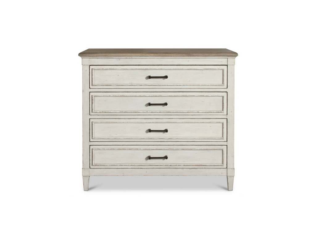 Bassett 2572-0257 Bella 4 Drawer Chest - Hickory Park Furniture Galleries