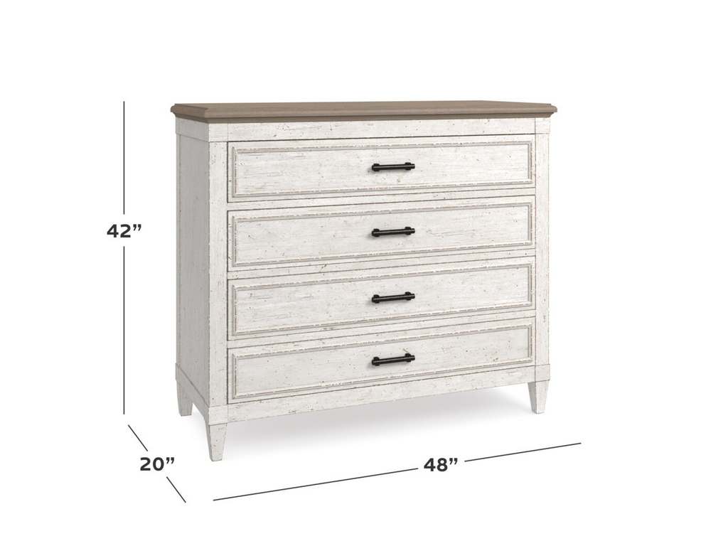 Bassett 2572-0257 Bella 4 Drawer Chest - Hickory Park Furniture Galleries