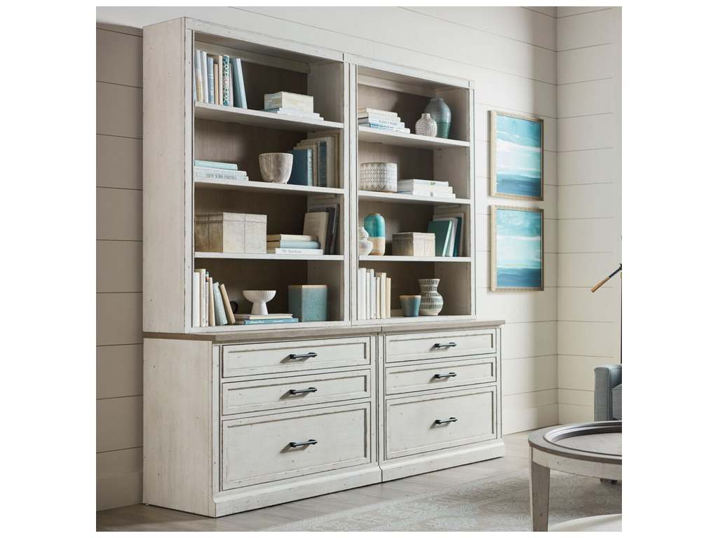 Bassett Furniture 9572-K2401 Bella 40 Inch Library Bookcase - Hickory ...