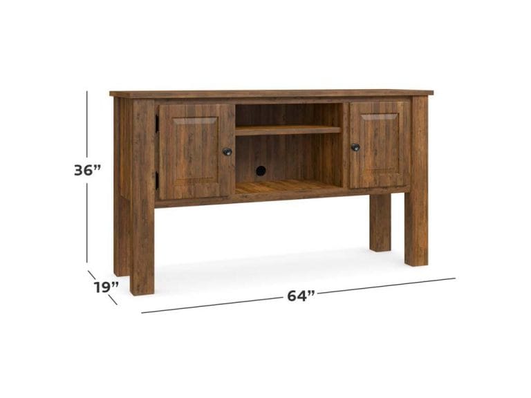 Bassett Furniture 9015-2854 Benchmade Benchmade Homestead Maple 54 inch ...