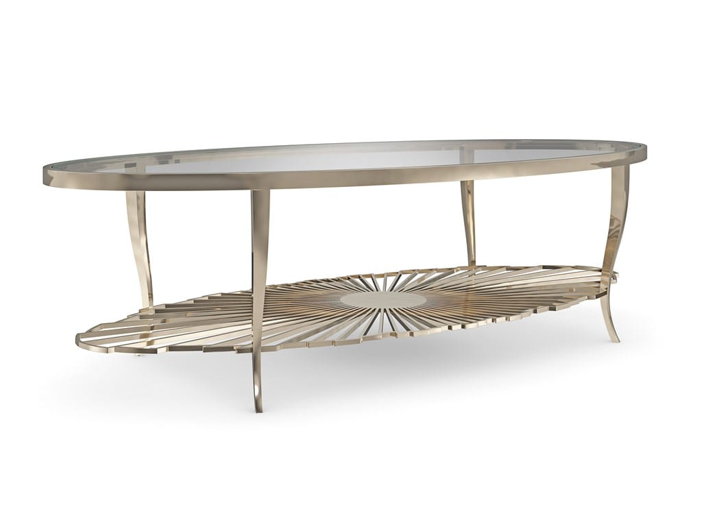 Caracole CLA-422-407 Caracole Classic Pirouette Cocktail Table - Hickory Park Furniture