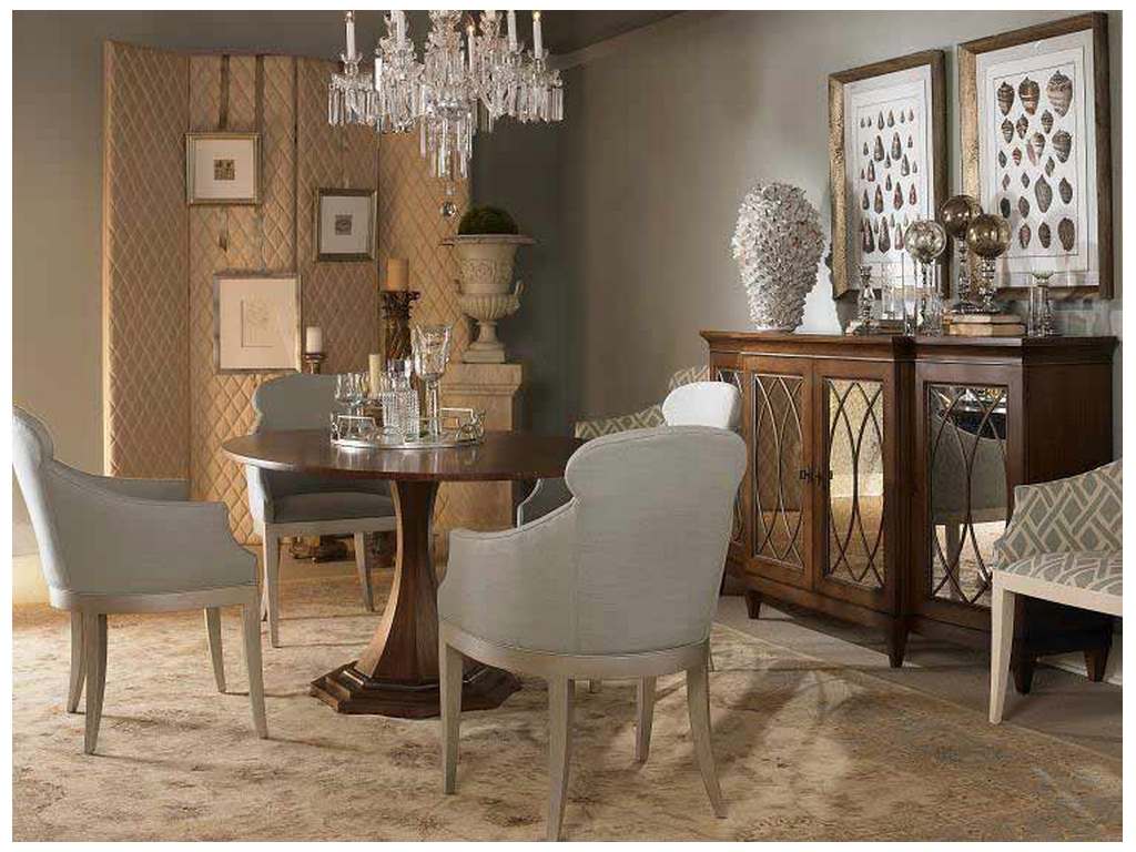 Century Furniture 599-307 Consulate Maire Louise Oval Dining Table ...