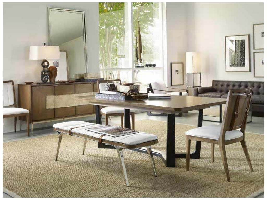 Century Furniture C4H-302 Bowery Place Rectangular Dining Table ...