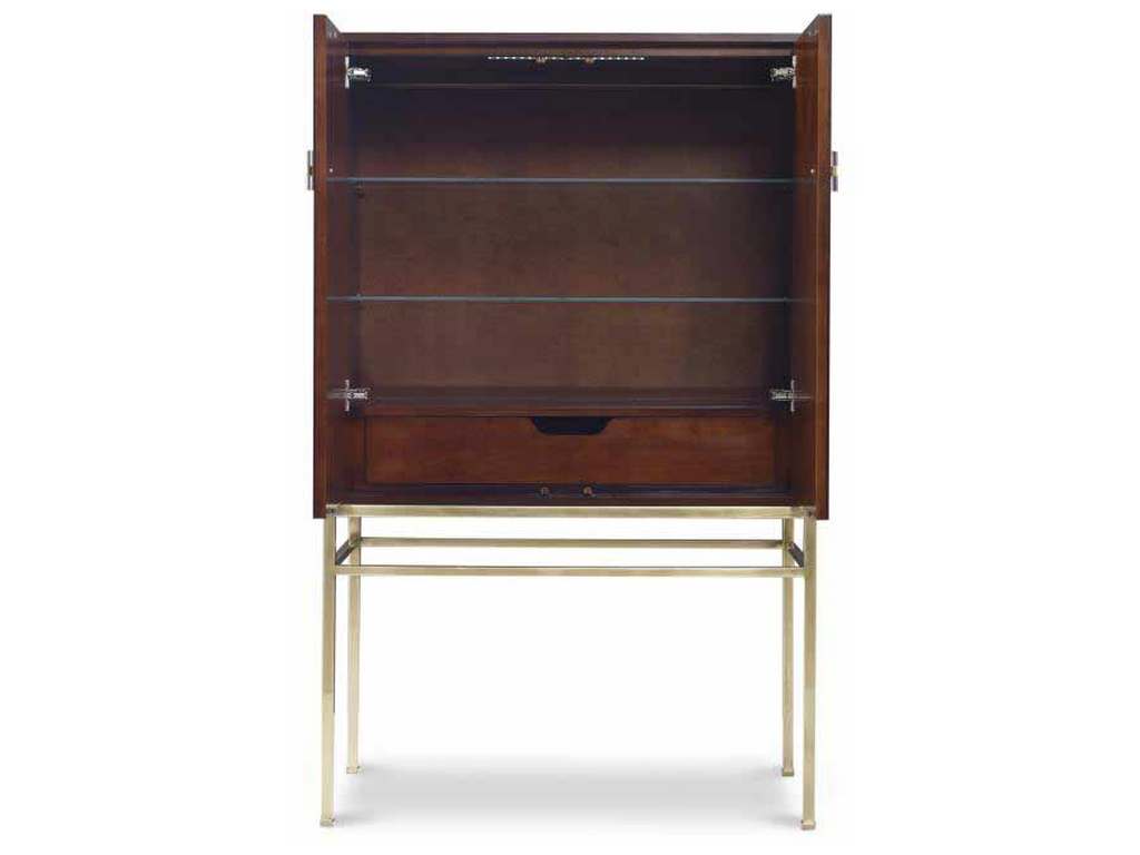 Century Furniture CR9-782 Details Case Bar Cabinet - Hickory Park Furniture