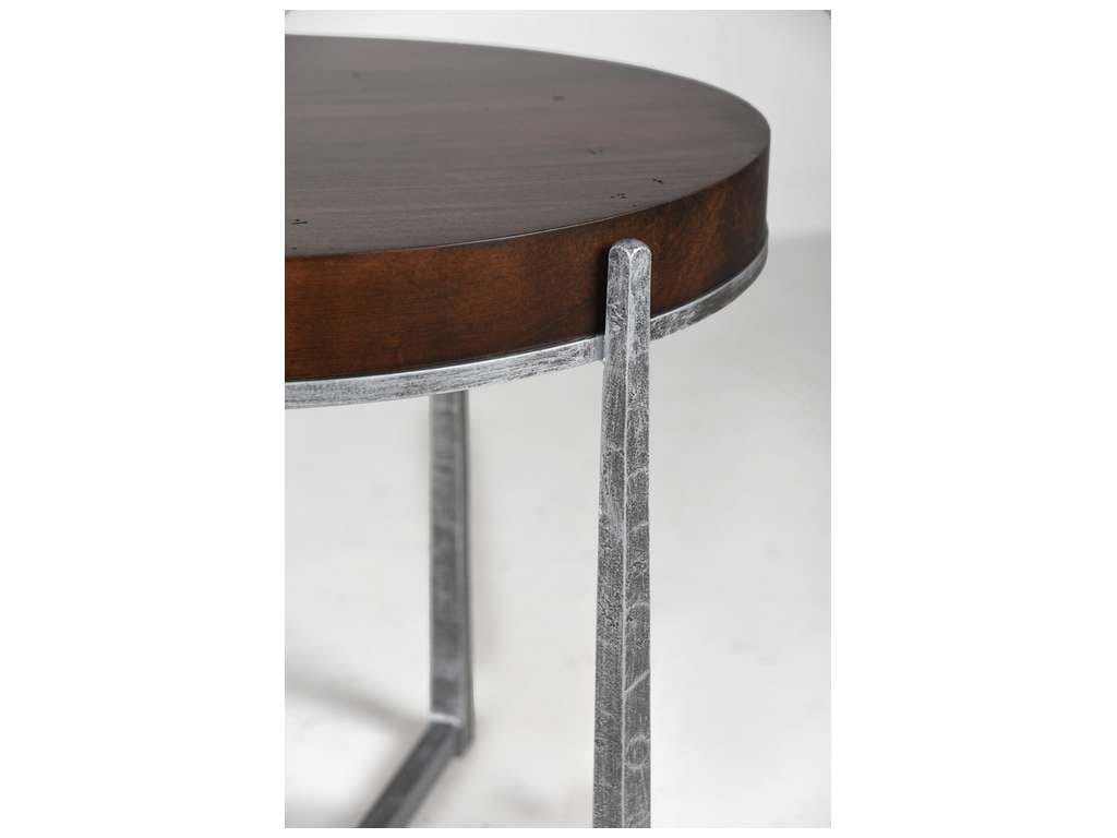 Charleston Forge 6034 Cooper Round End Table - Hickory Park Furniture