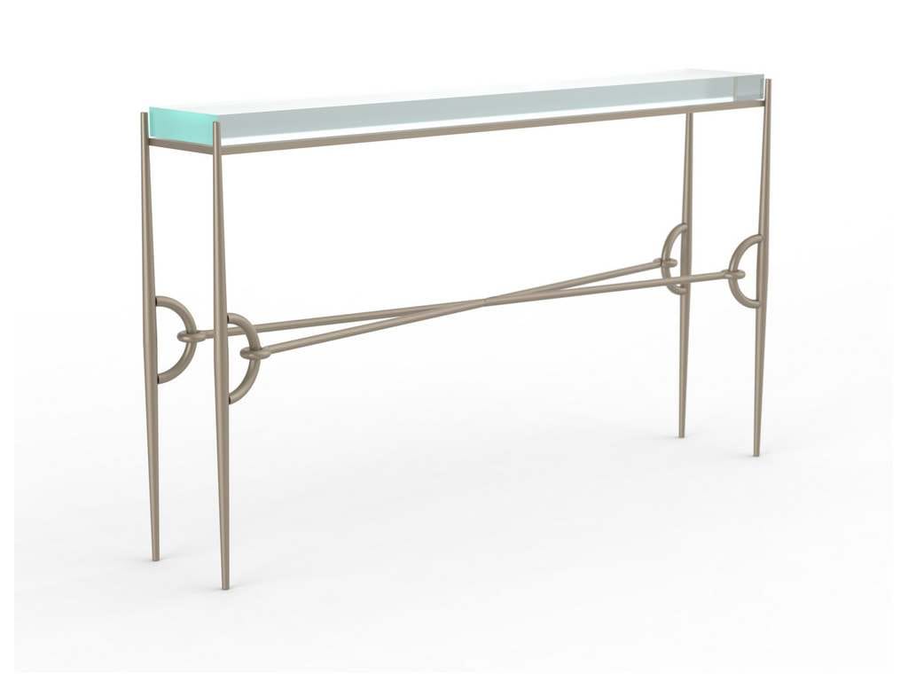 Charleston Forge 6837 Paddock 54 inch Console - Hickory Park Furniture Galleries