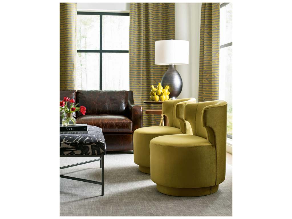 CR Laine 2955-05SW Crofton Swivel Chair - Hickory Park Furniture
