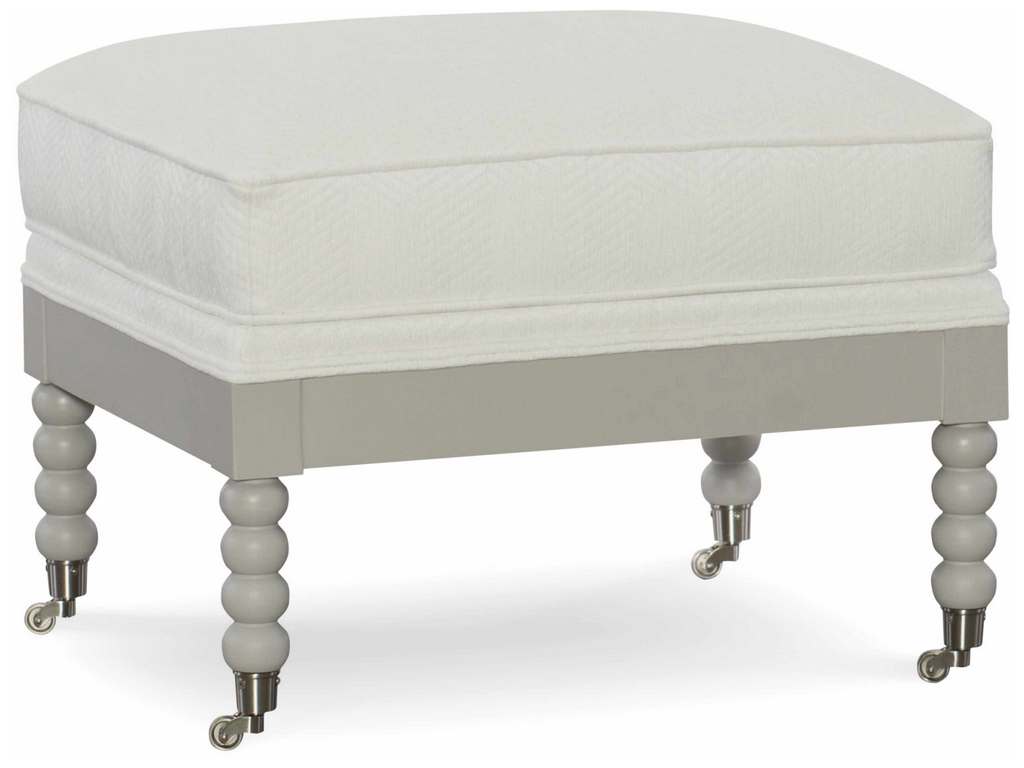 CR Laine 9127 Spool Ottoman - Hickory Park Furniture Galleries