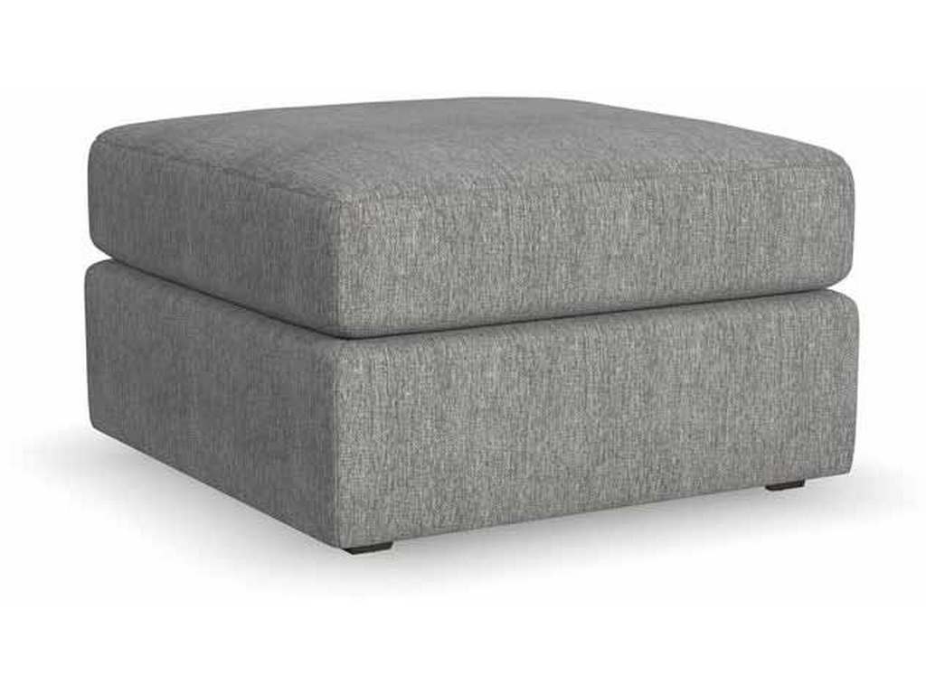 Flexsteel 902209231302 Flex Ottoman Pebble - Hickory Park Furniture