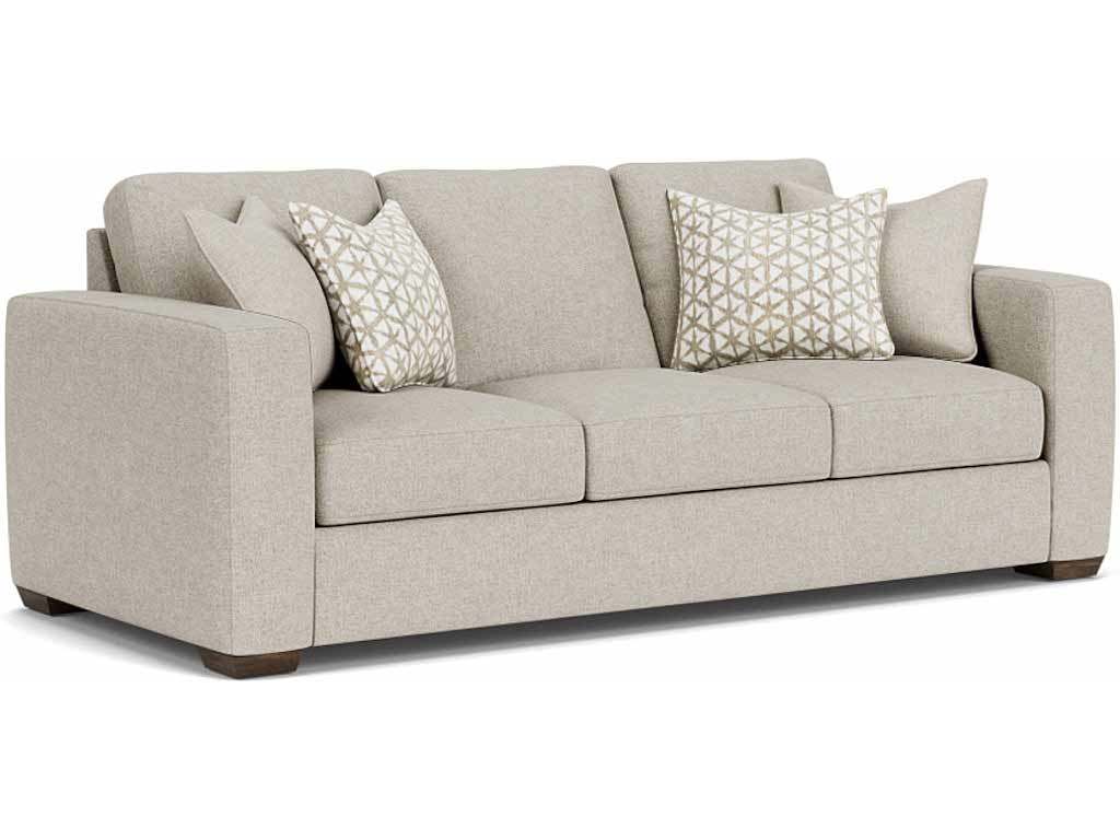 Flexsteel 7107-31 Collins Three Cushion Sofa - Hickory Park Furniture