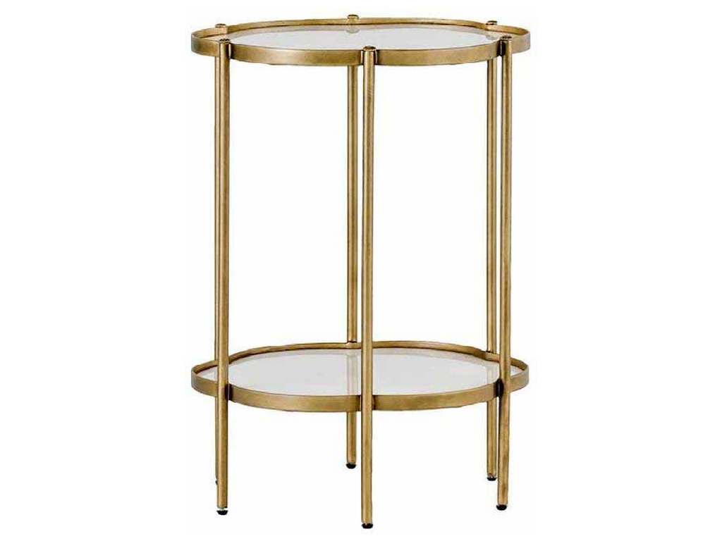 Gabby Home SCH-152045 Living Room Clementine Flower Table - Hickory ...