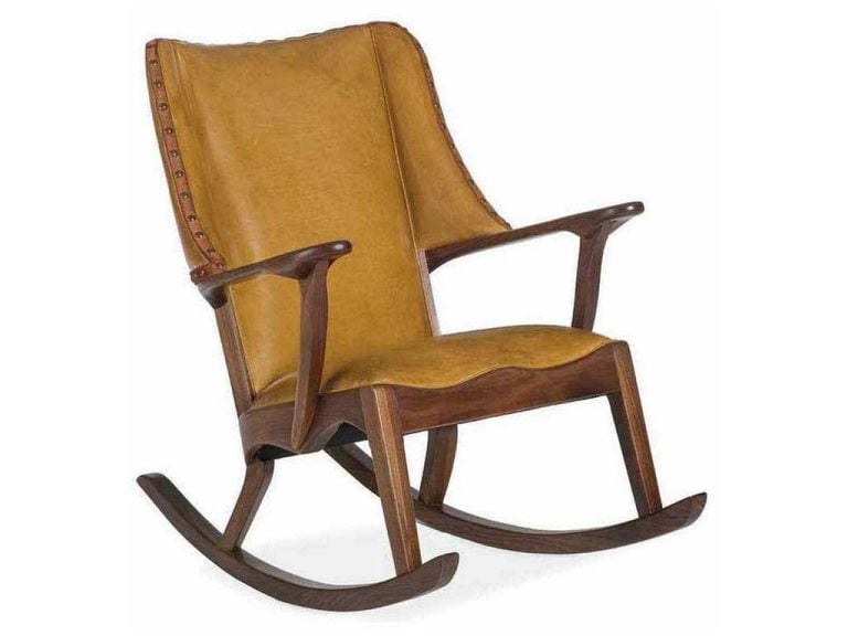 Hancock and Moore 6124-R-W Braiding Rocking Chair Walnut Wood - Hickory ...