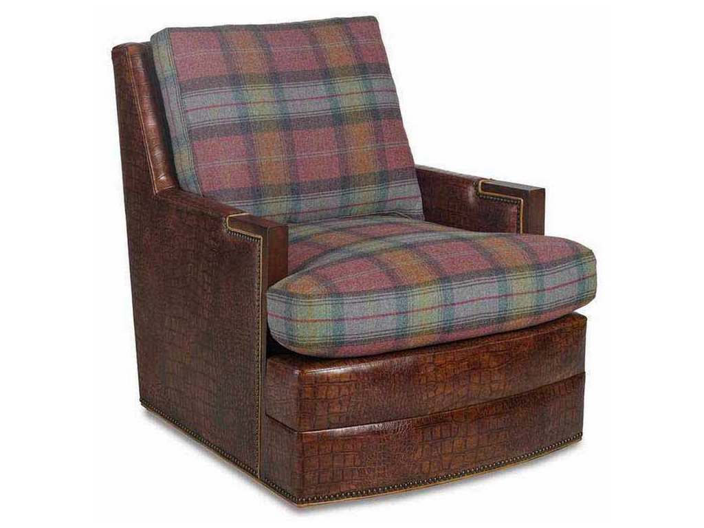 Hancock and Moore 6617-S Living Room Marnie Swivel Chair - Hickory Park ...