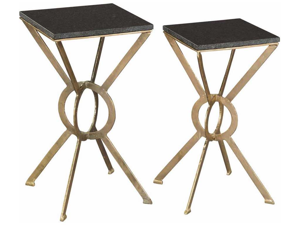 Hekman 27930 Iron Circle Tables - Hickory Park Furniture