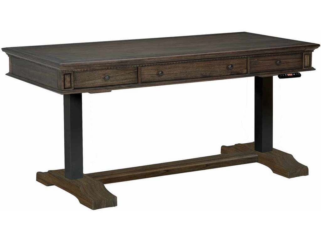 Hekman 28493 Wellington Estates Adjustable Height Desk - Hickory Park ...