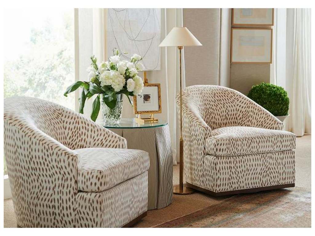 Hickory Chair PE6743-00 Pearson Nicholas Swivel Chair - Hickory Park ...