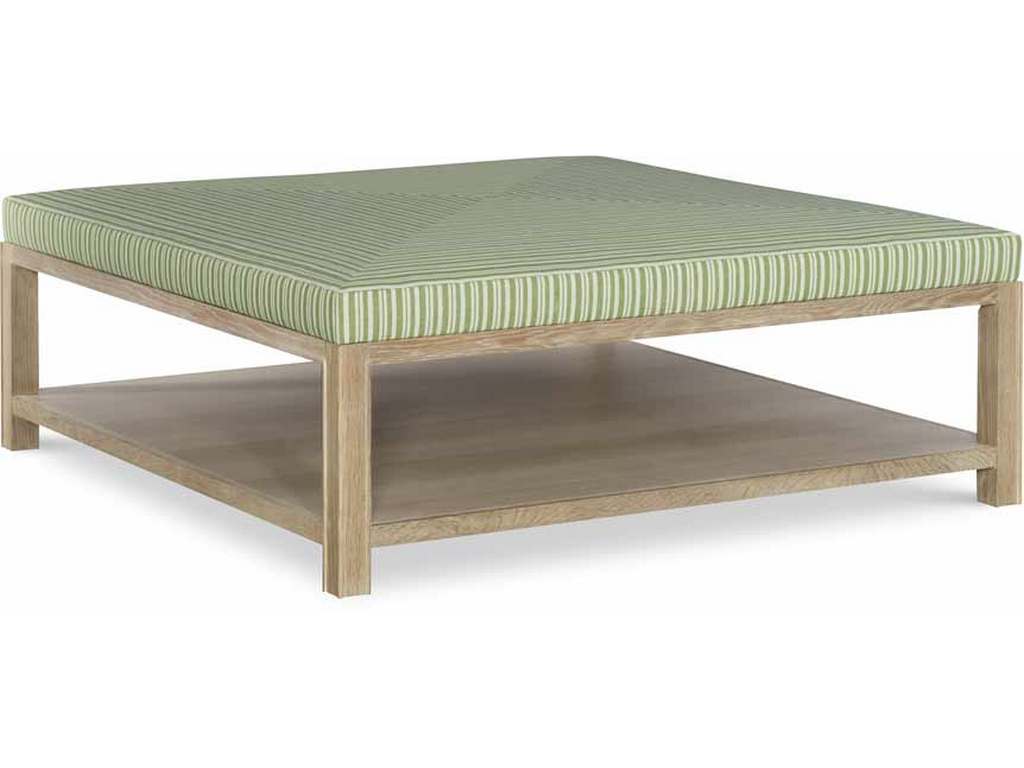 Highland House 1401-48P Franco 48 inch Square Cocktail Ottoman Plain ...