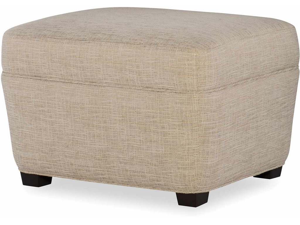 Jessica Charles 8168 Living Room Folio Ottoman - Hickory Park Furniture