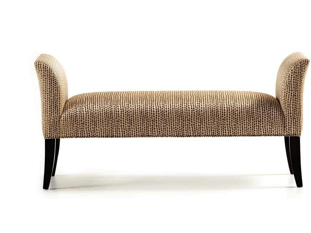 Jessica Charles 65-54 Locke Bench - Hickory Park Furniture