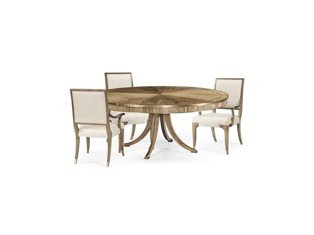 Jonathan Charles 496000-72L-PGA JC Traditional 72 inch Round Golden Amber Dining Table - Hickory ...