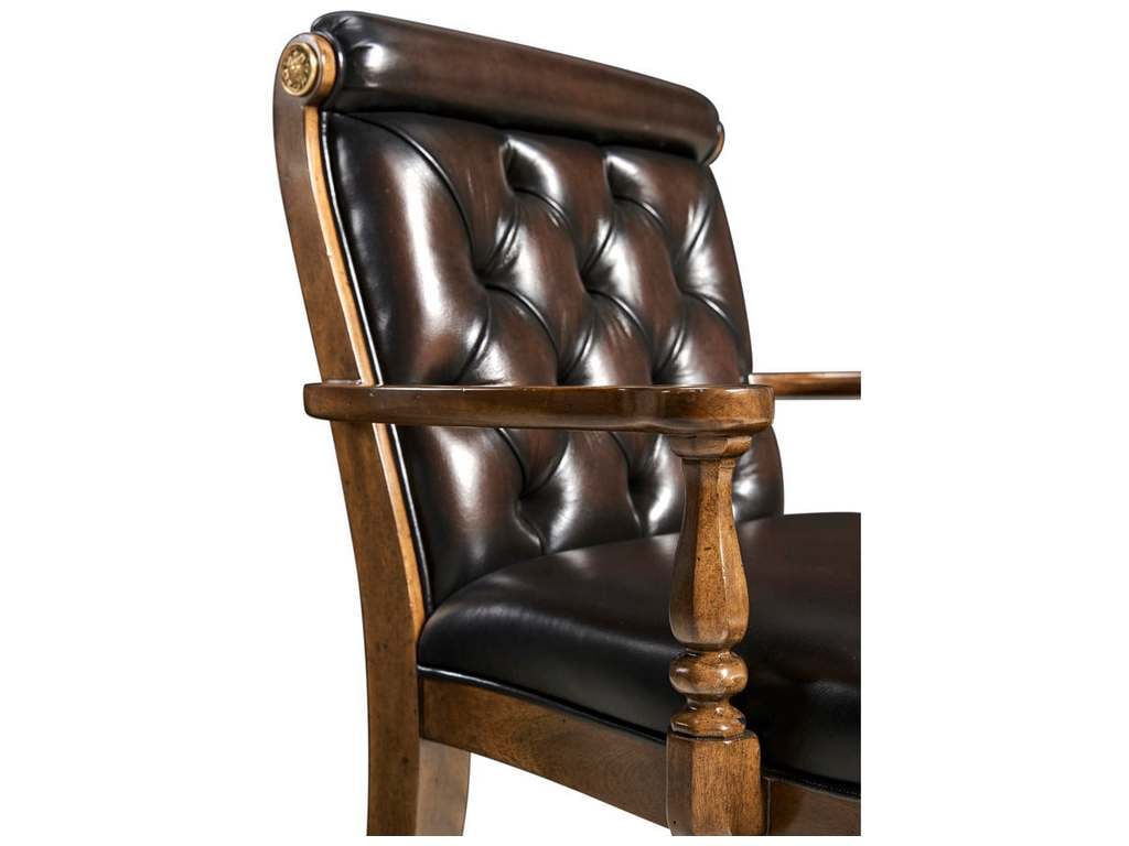 Jonathan Charles 008-2-130-VBS JC Traditional Viceroy Arm Chair ...