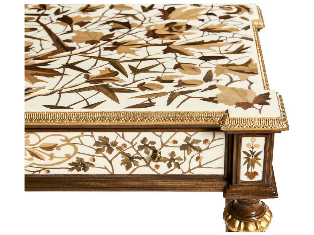 Jonathan Charles 007-3-AT0-OLP JC Traditional Trianon Console Table ...