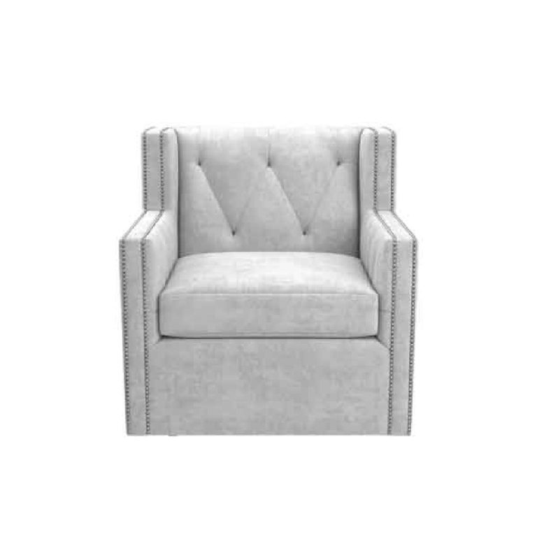 Kellex HC09663-05 Doris Chair With Nail Trim - Hickory Park Furniture