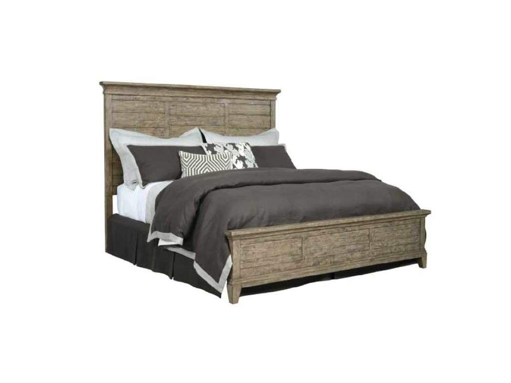 Kincaid Furniture 706-306SP Bedroom Plank Road Jessup Panel King Bed Complete - Hickory Park ...