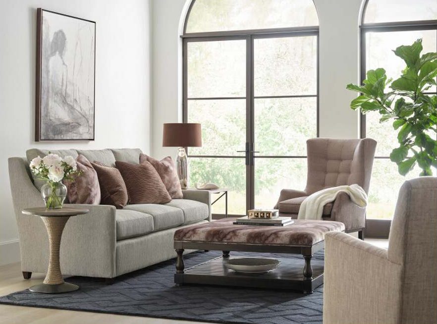 Kincaid Furniture UPH-342-86 Ellerey Sofa - Hickory Park Furniture