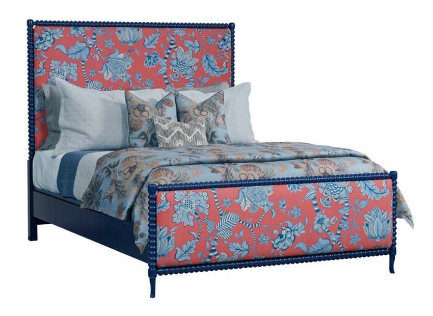 Kincaid Furniture UPH-10-A50P Spool Bed Queen Package - Hickory Park ...