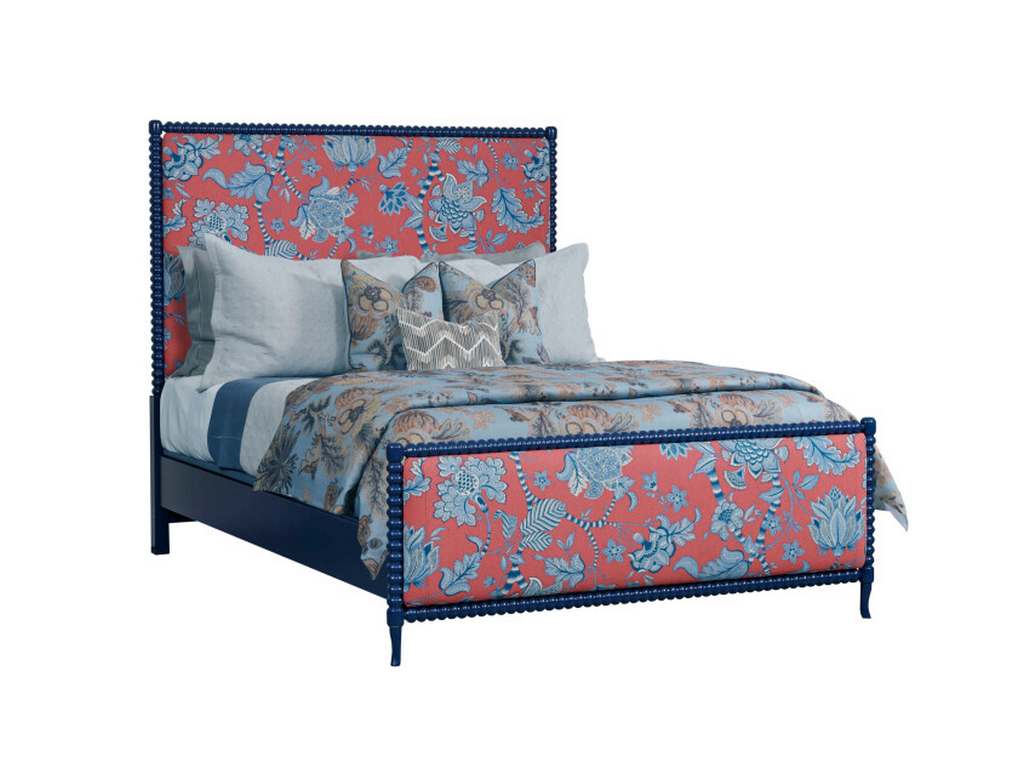 Kincaid Furniture UPH-10-A50P Bedroom Spool Bed Queen Package - Hickory ...