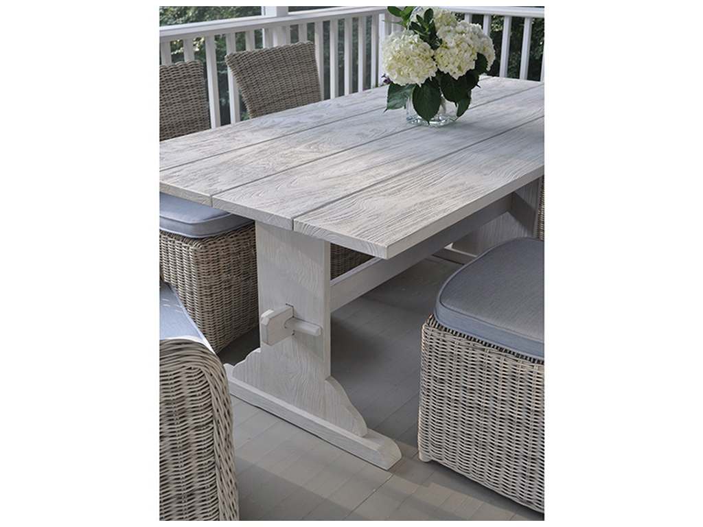 Kingsley Bate OS92 Outdoor Oslo Rectangular Dining Table - Hickory Park ...