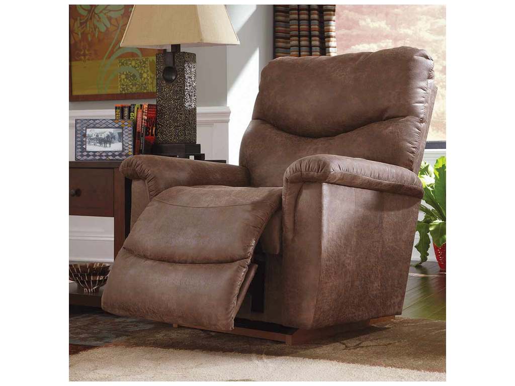 Lazboy P10521 James Power Rocking Recliner - Hickory Park Furniture
