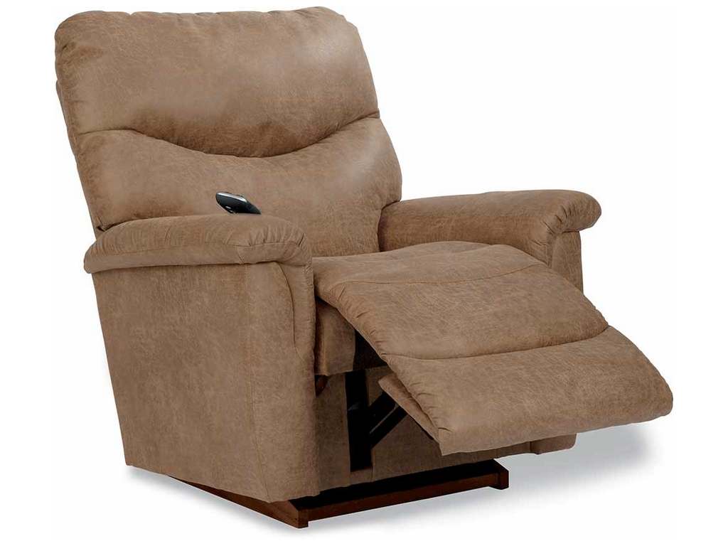 Lazboy P1M521 James Power Rocking Recliner with Massage and Heat ...