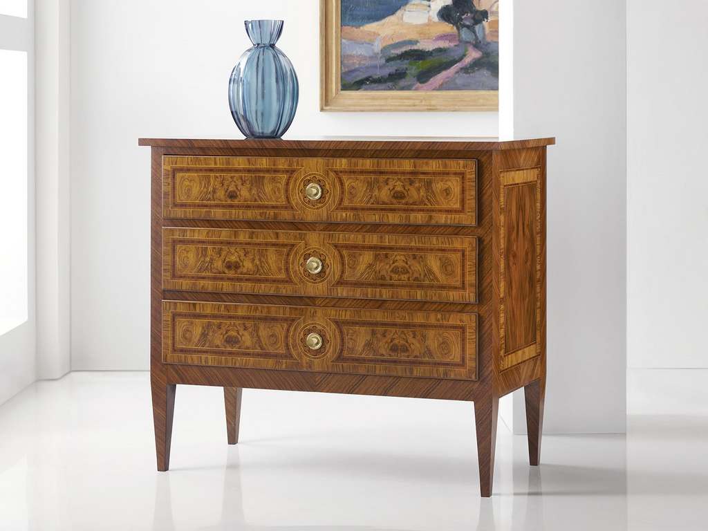 Modern History MH1065F01 Bezier Bedside Chest - Hickory Park Furniture