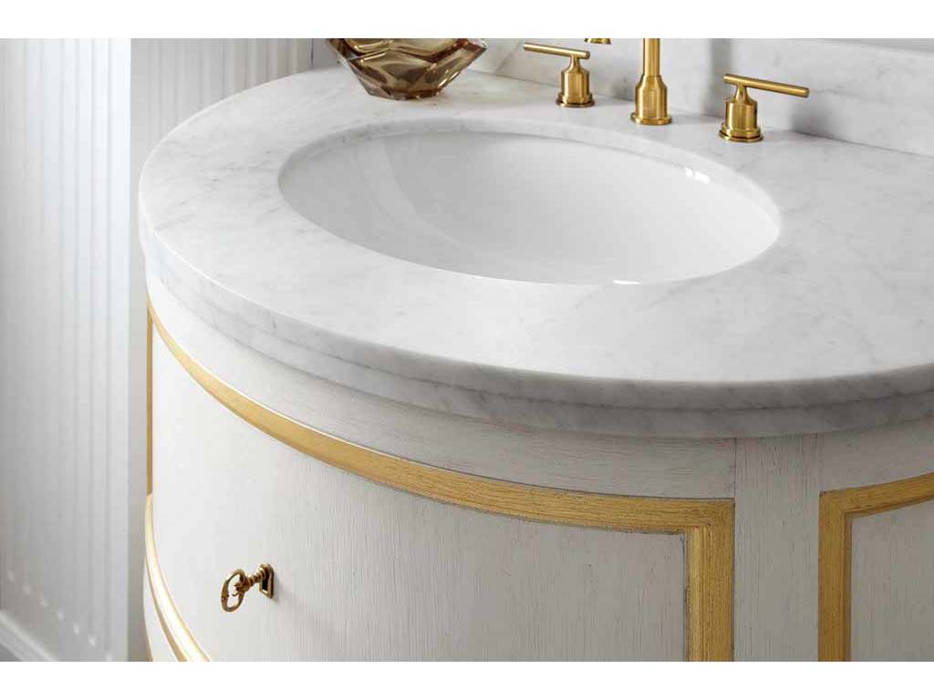 Modern History MHV-004 Covington Half Round Vanity - Hickory Park Furniture