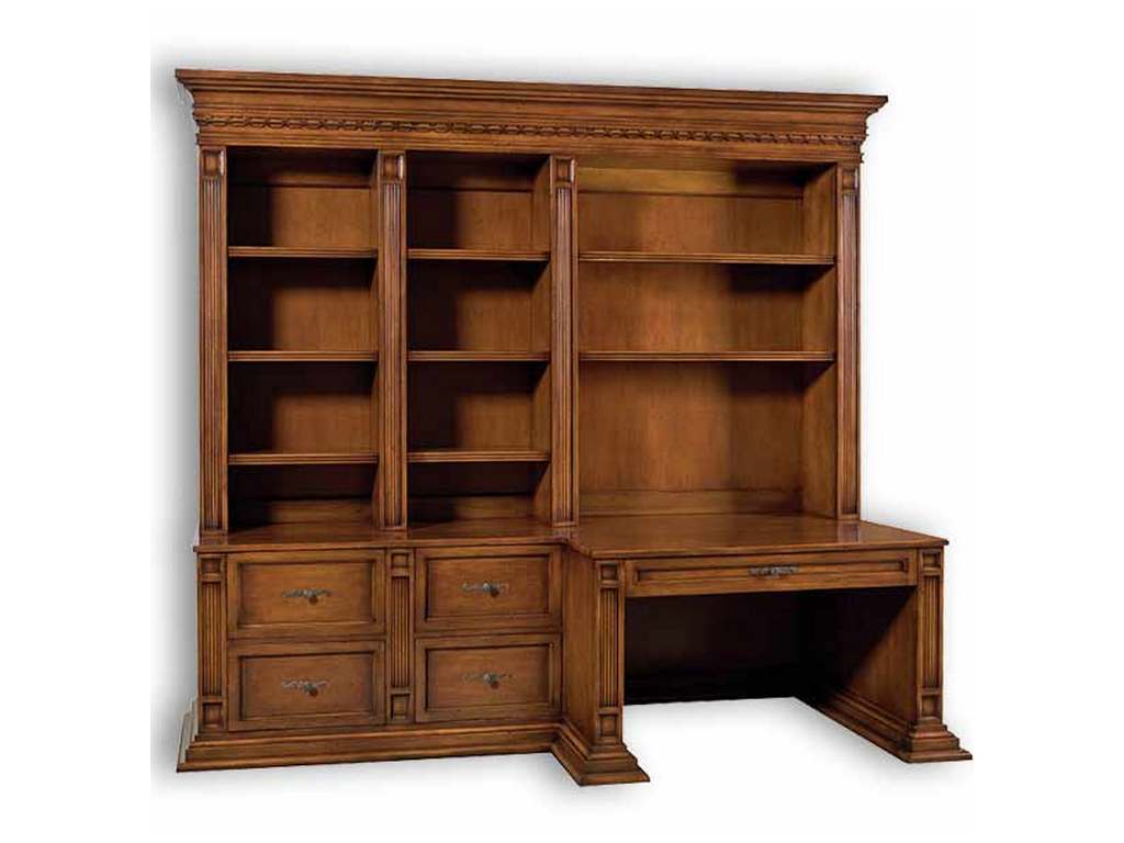 Old Biscayne Designs 7686A Gabriel Office Unit - Hickory Park Furniture