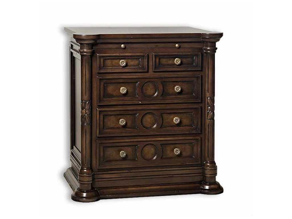 Old Biscayne Designs 1855A Noelle End Table - Hickory Park Furniture