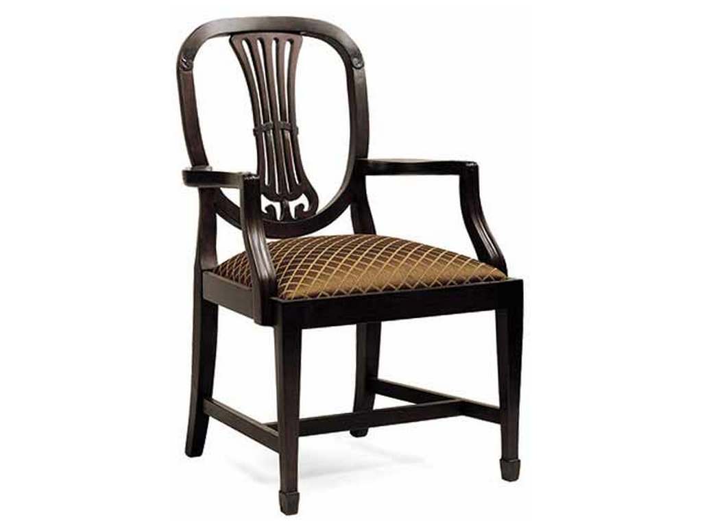 Old Biscayne Designs 3329 Trafalgar Arm Chair - Hickory Park Furniture