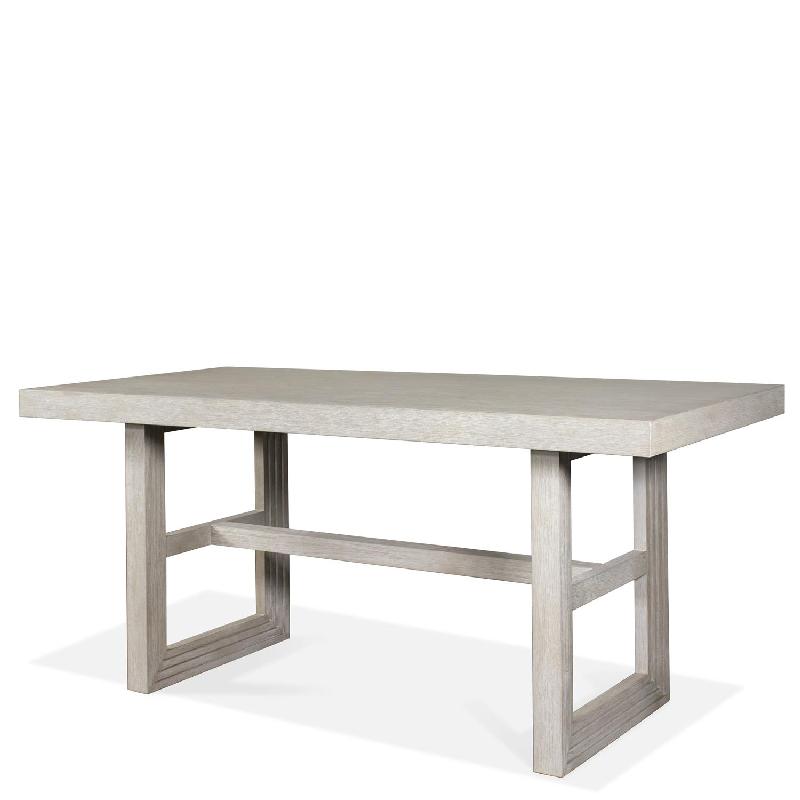 Riverside Furniture 73447 Cascade Counter Height Dining Table - Hickory ...
