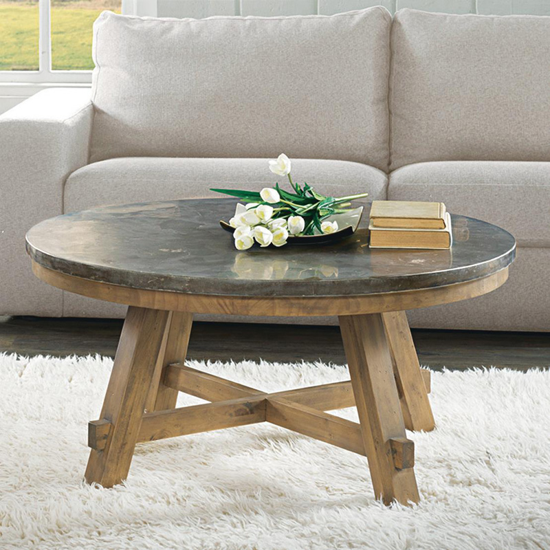 Riverside Furniture 16501 Weatherford Round Coffee Table - Hickory Park ...