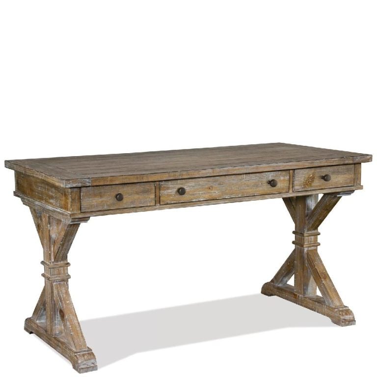 Riverside Furniture 54930 Home Office Sonora Writing Desk - Hickory ...