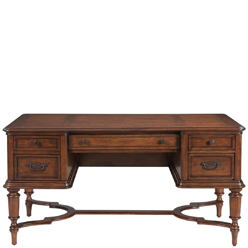 Riverside Furniture 47030 Clinton Hill Writing Desk - Hickory Park ...