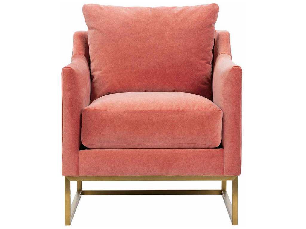 Rowe Skyler-G-006 Skyler Gold Frame Chair - Hickory Park Furniture