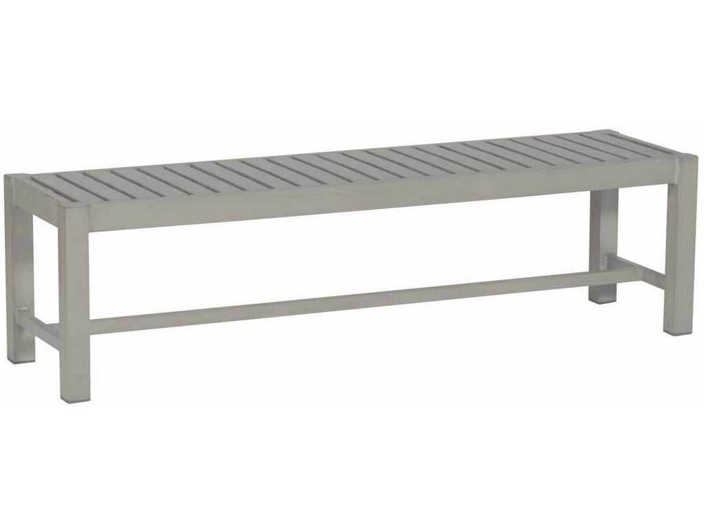 Summer Classics 3325 Outdoor 60 inch Club Aluminum Patio Bench ...