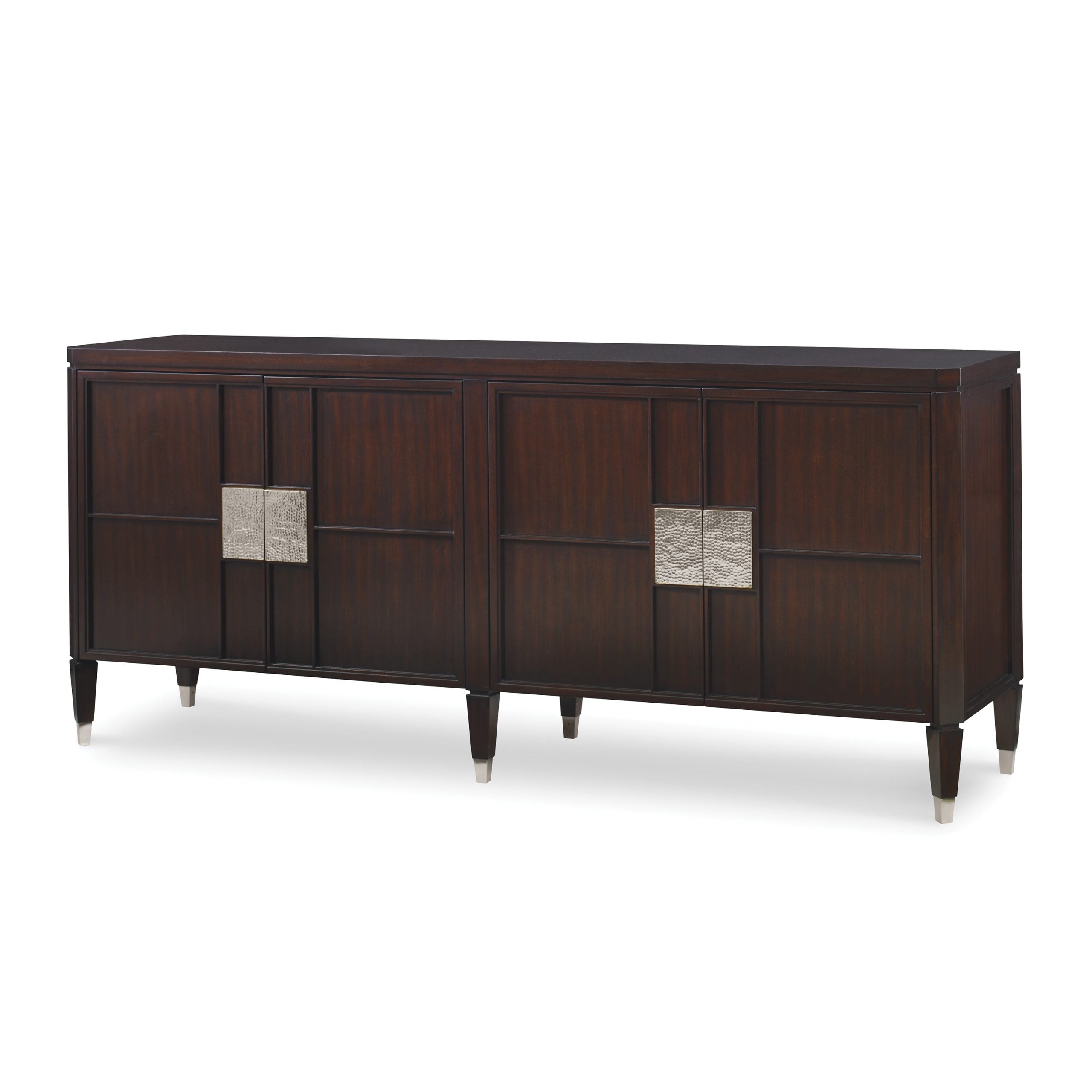 Ambella Home 07251-630-001N Harrison Sideboard Walnut W/ Nickel ...