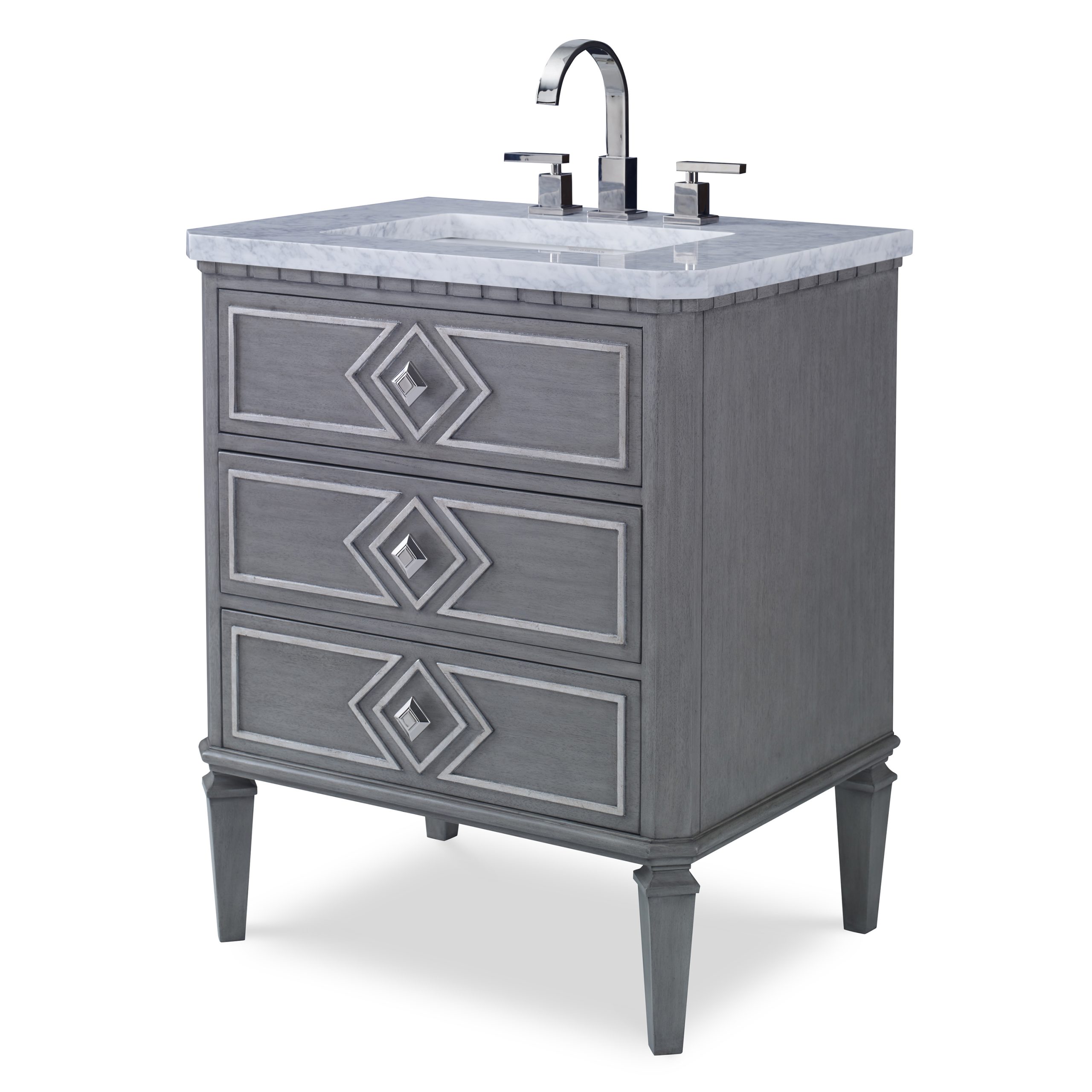 Ambella Home 09289-110-103 Diamond Sink Chest - Hickory Park Furniture